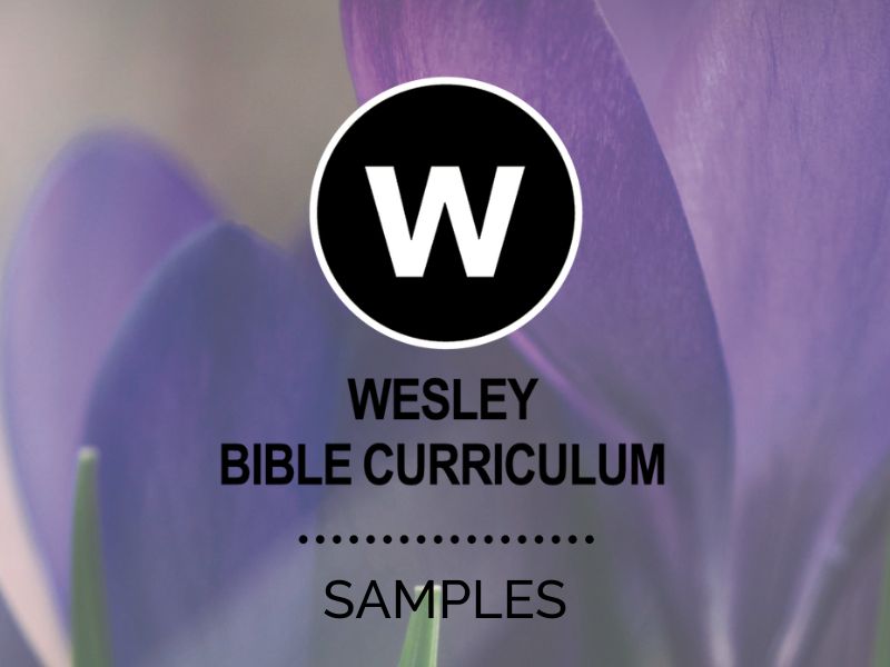 Wesley Bible Curriculum Samples - Resource Center
